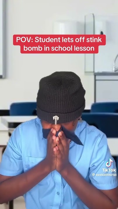 POV: Student lets off stink bomb in school lesson - YouTube