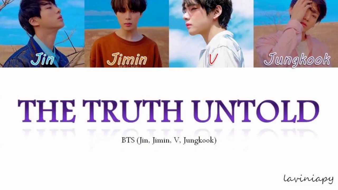 BTS - The Truth Untold Color Coded Lyrics (Laviniapy/Türkçe Çeviri ...