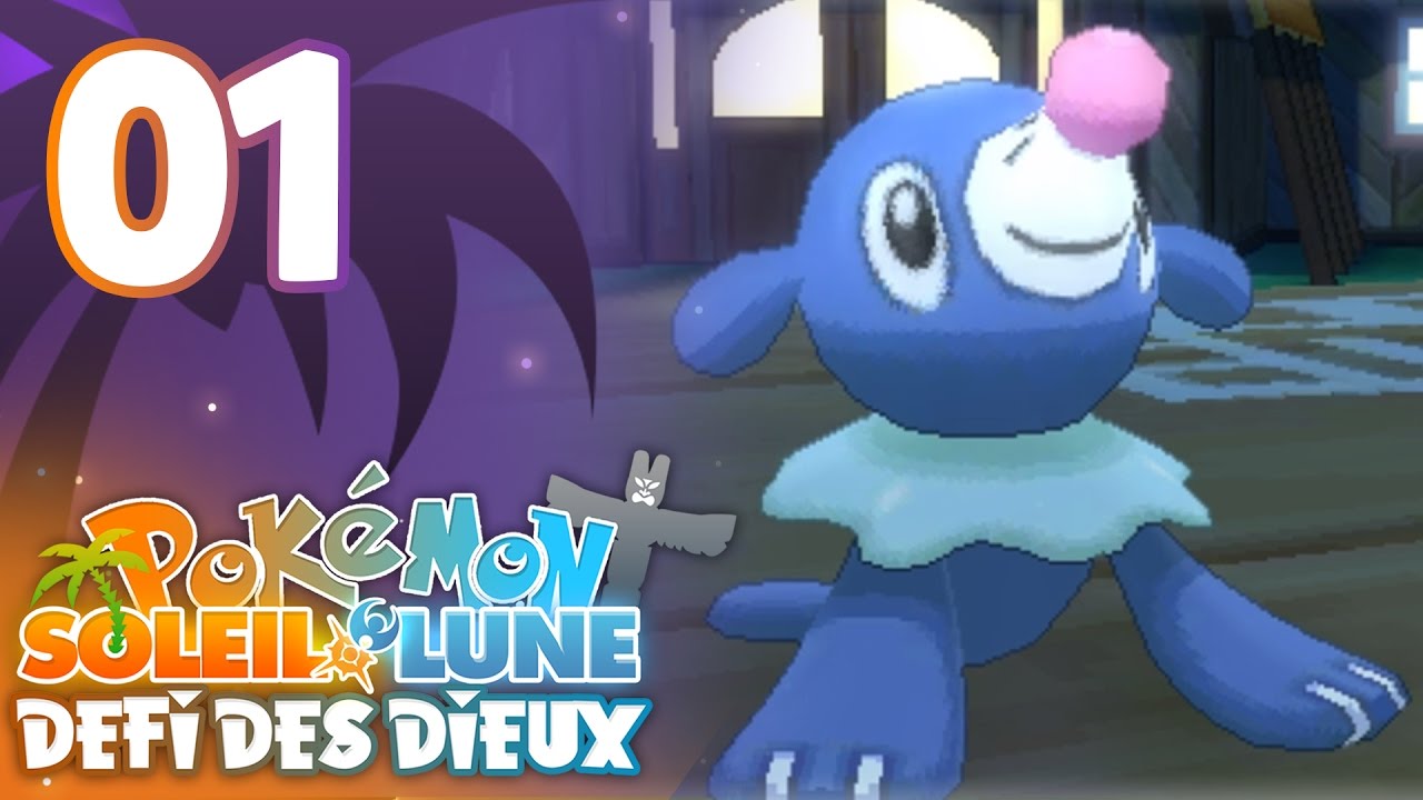 POKÉMON SOLEIL ET LUNE #01 - Bienvenue à Alola ! - Défi des Dieux - YouTube