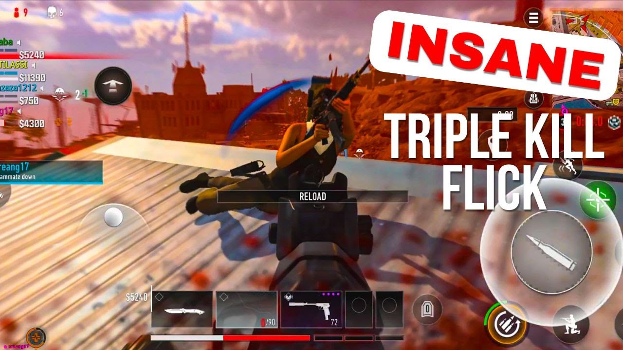 INSANE Triple Kill Flick on Warzone Mobile! 🎯🔥#warzonemobile #warzone - YouTube