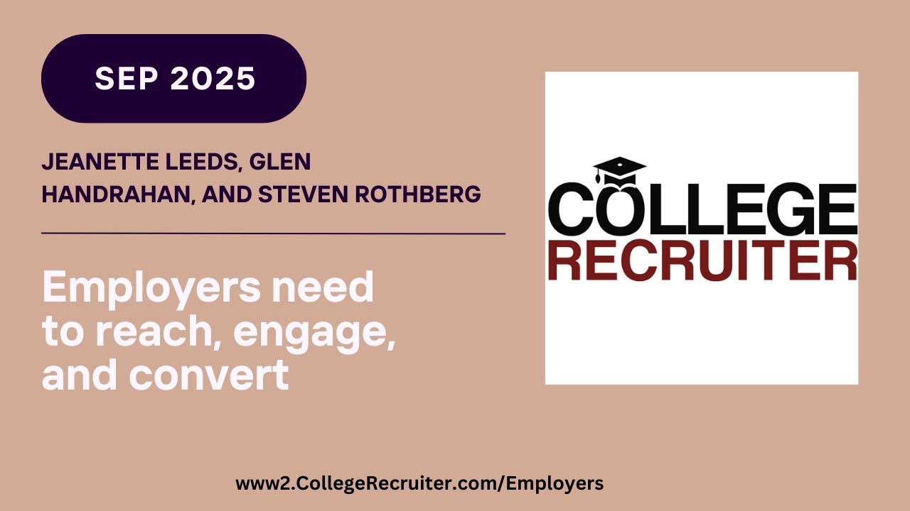 Employers need to reach, engage, and convert - YouTube