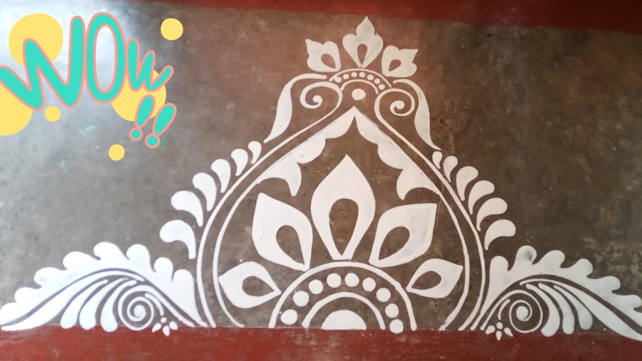 Simple Alpona design by # Art of TULI# - YouTube