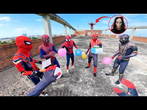 Apa yang Terjadi pada Ulang Tahun Spider-Man Merah Melawan Wanita Penari Serbia (Cerita POV Aksi)