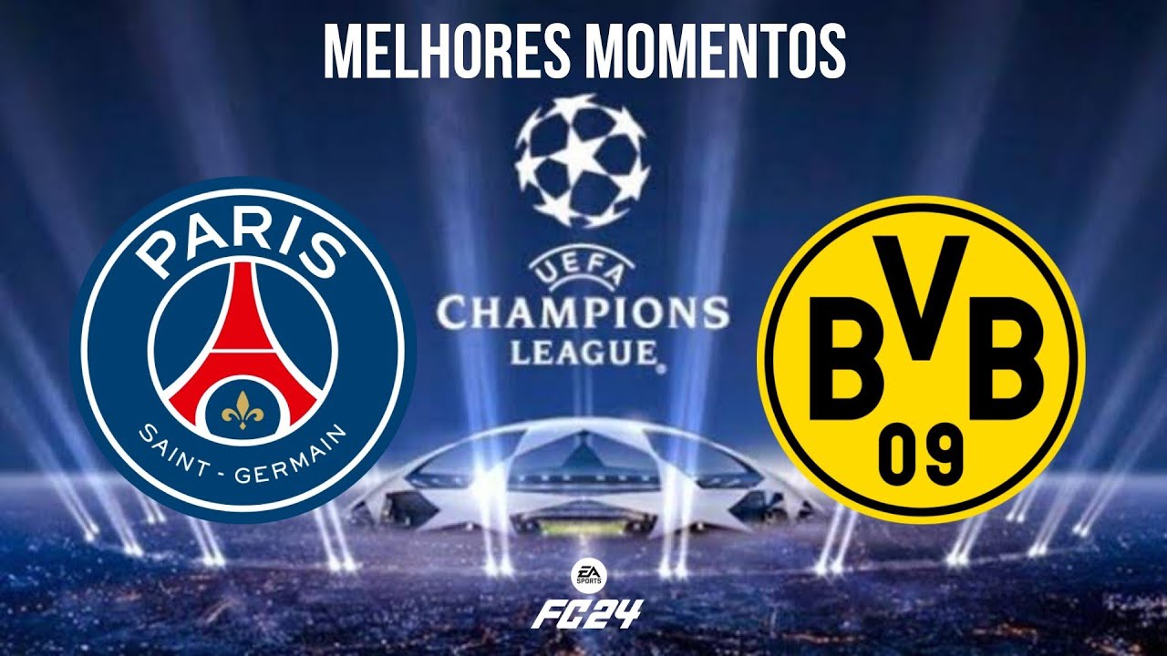 PSG vs Borussia Dortmund UEFA Champions League EA SPORTS FC 24 - YouTube