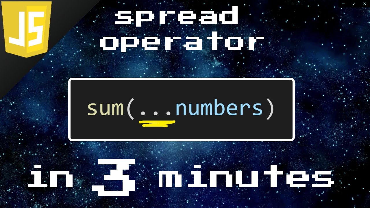 JavaScript Spread Operator YouTube JavaScript Spread Operator YouTube