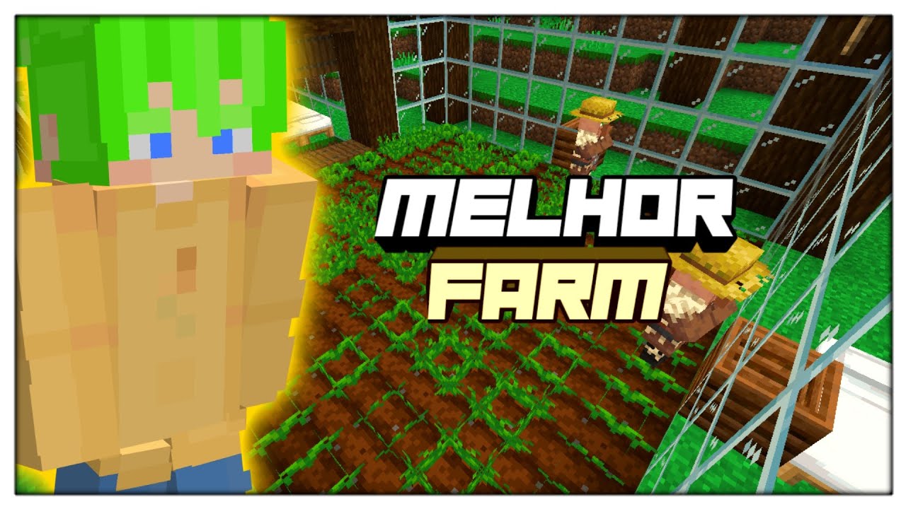 FIZ a melhor Farm de Village no Minecraft - MINECRAFT SURVIVAL- - YouTube