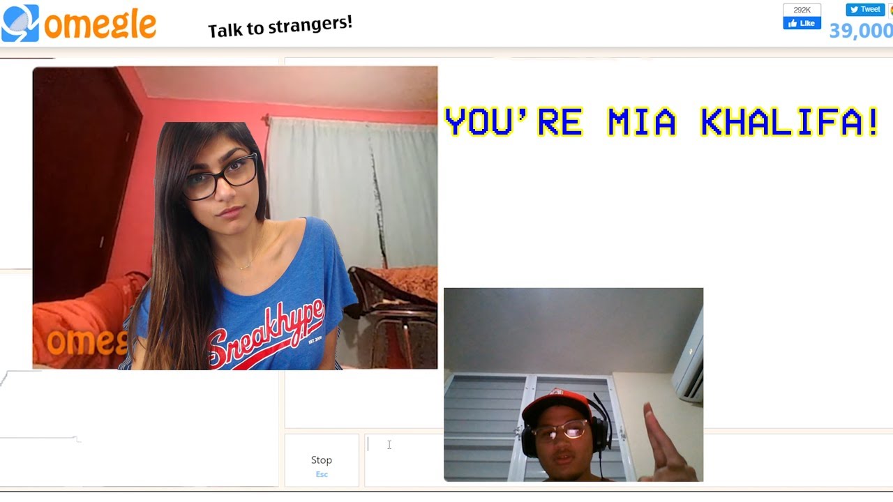 I Talked To Mia Khalifa On Omegle Part 2 Crazy Reaction Youtube