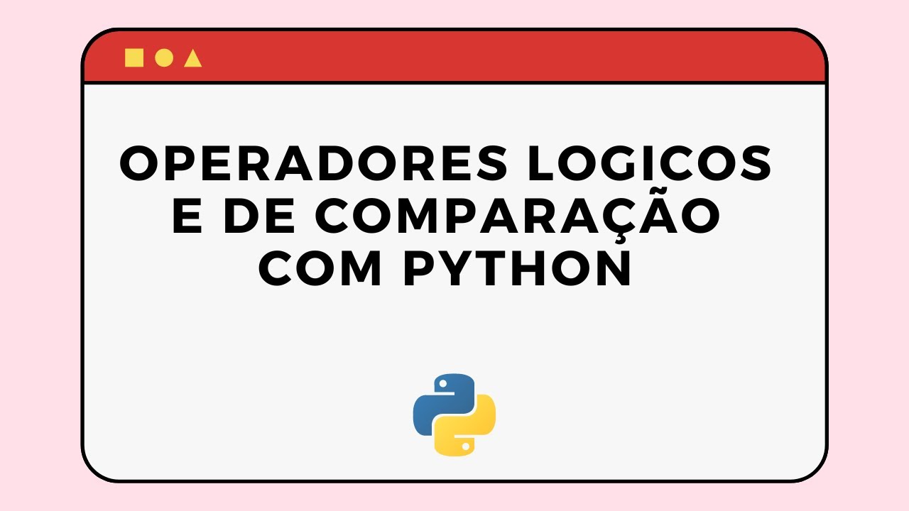 Operadores LÓgicos E ComparaÇÃo Youtube 5086