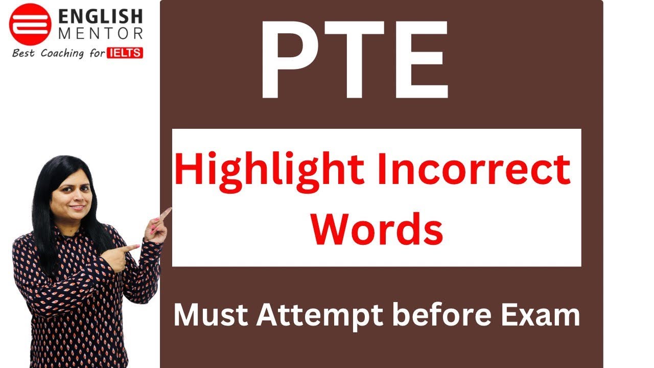 PTE Listening Highlight Incorrect Words YouTube pte-listening-highlight-incorrect-words-youtube