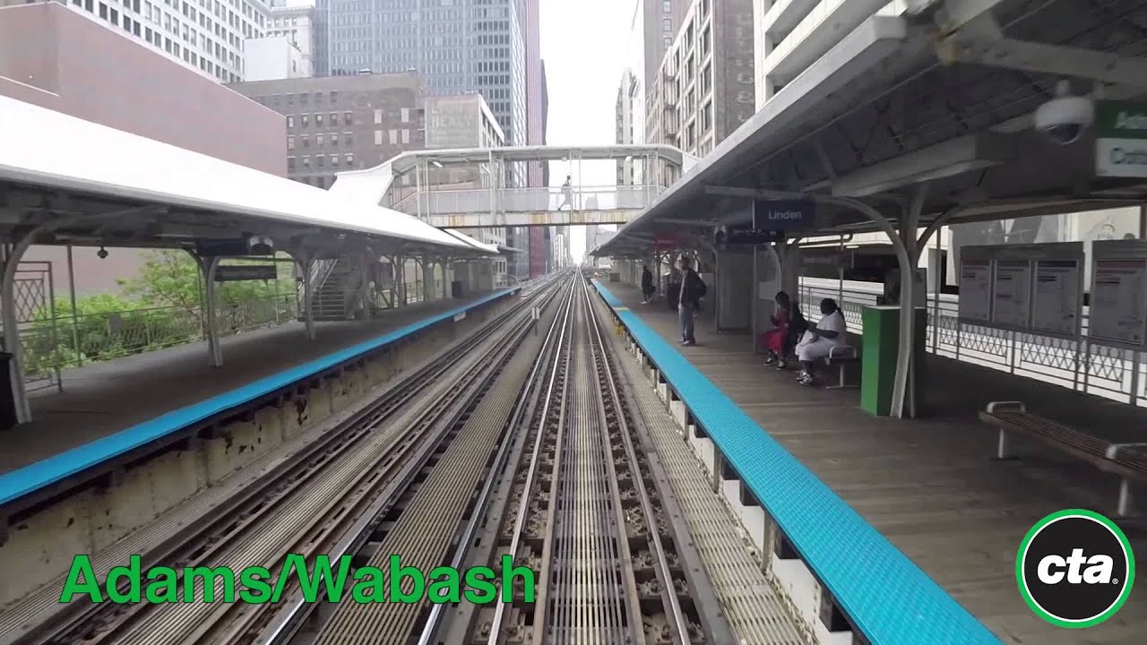 CTA Ride the Rails: Green Line from Harlem to Garfield in Real Time ...