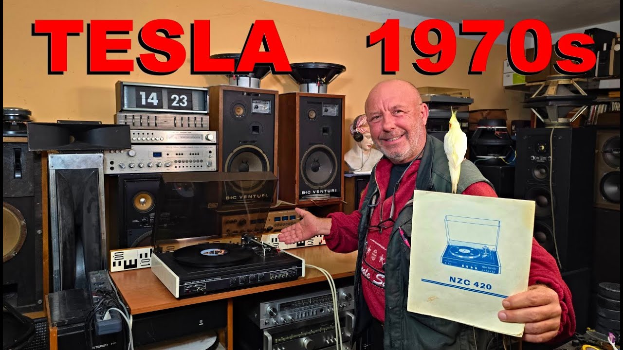 TESLA NZC 420 Gramofon - Vintage Record Player - Integrated Stereo ...