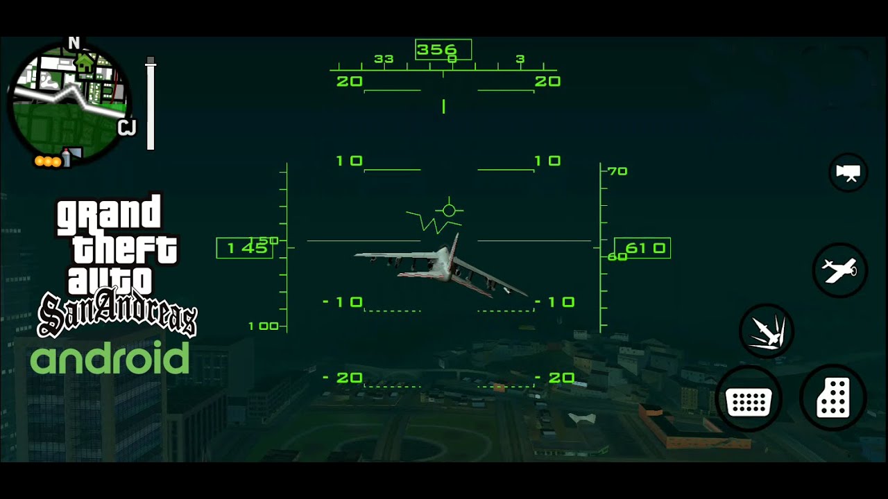 Jet Hud Mod for GTA SA ANDROID || Jet Hud Mod || Hydra Hud Mod for GTA ...
