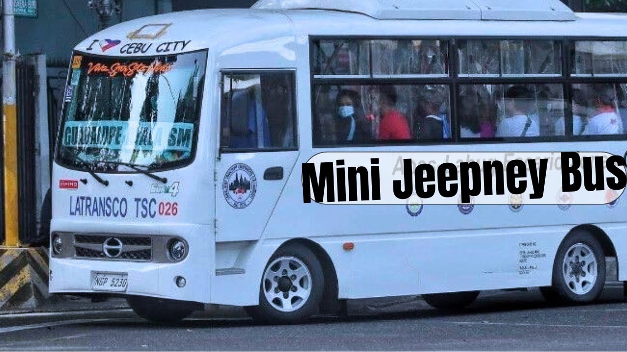 Mini bus cheapest than taxi cab transportation in Philippines 2023 ...