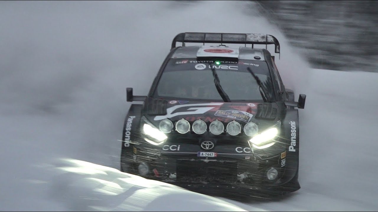 Best of WRC Rally Sweden 2024 - INSANE SPEEDS ON SNOW - YouTube