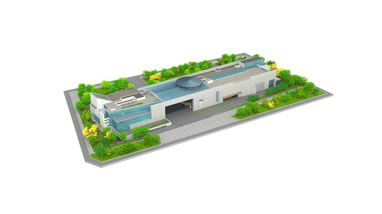 3D Landmark / National Central Museum (NFT/Crypto) - YouTube