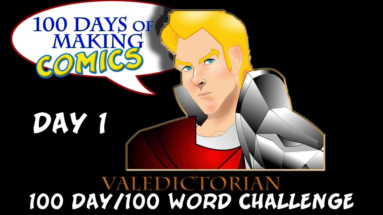100 Days of Making Comics: Valedictorian Day 001 - YouTube