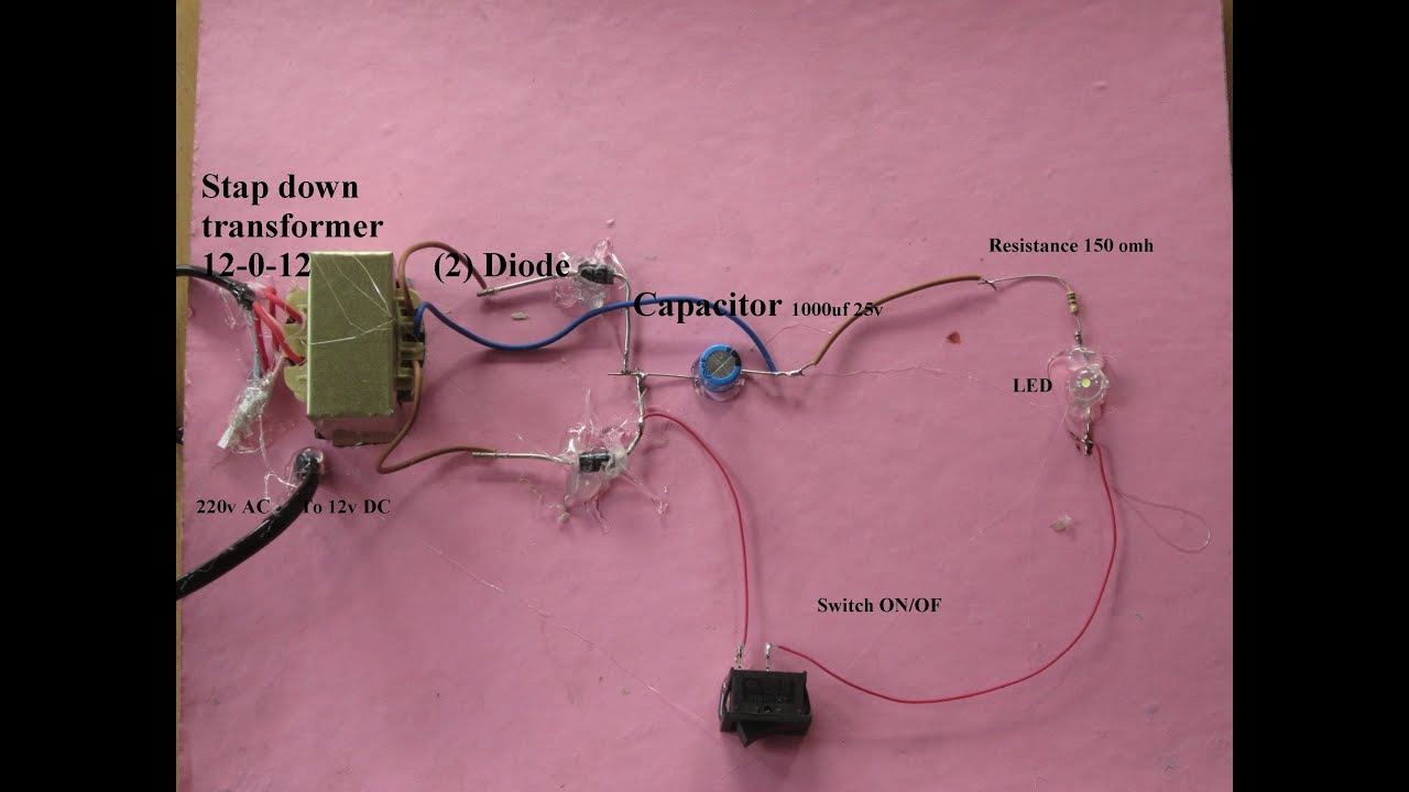 Transformer Step Down School project (Hind) - YouTube