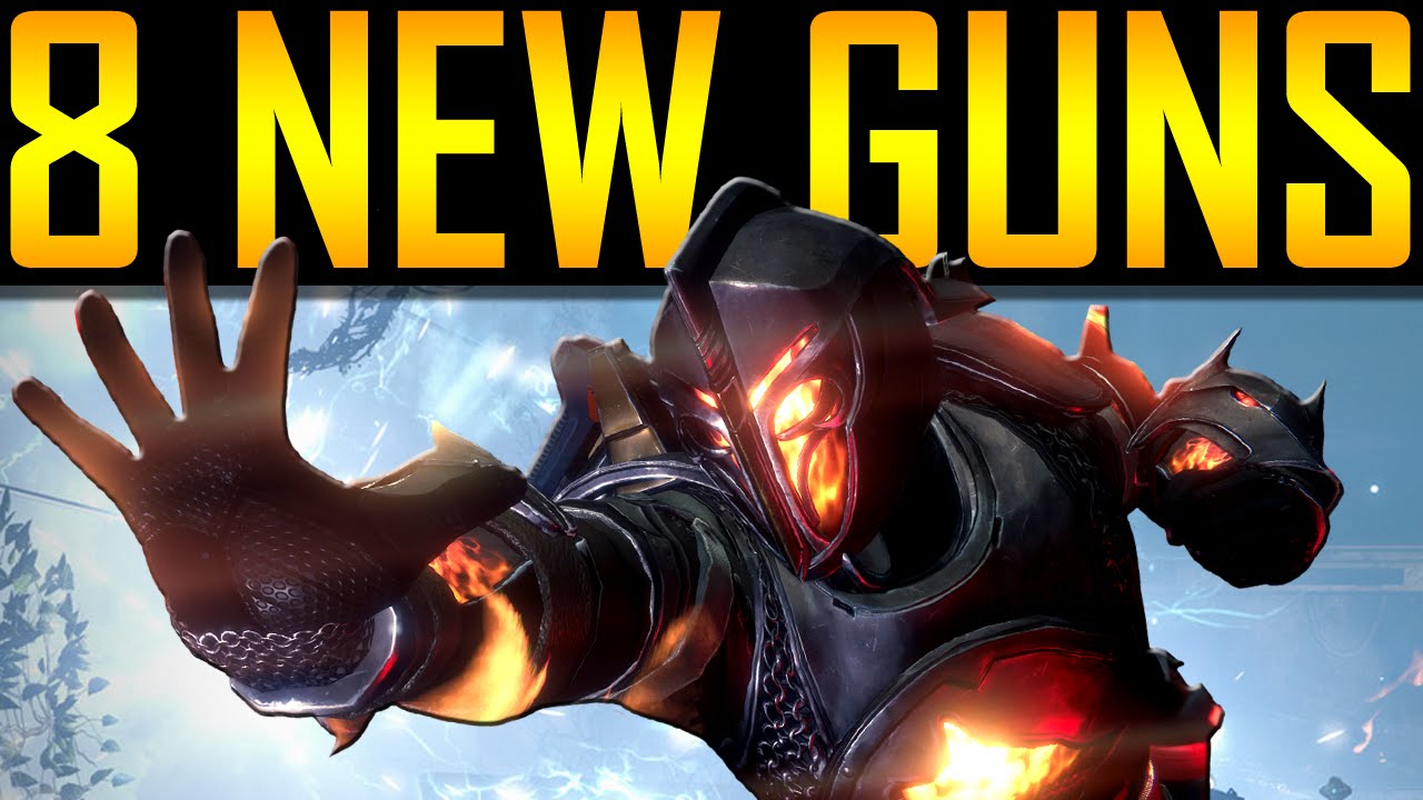 Destiny - 8 NEW GUNS! NEW UI! NEW SLOTS! - YouTube