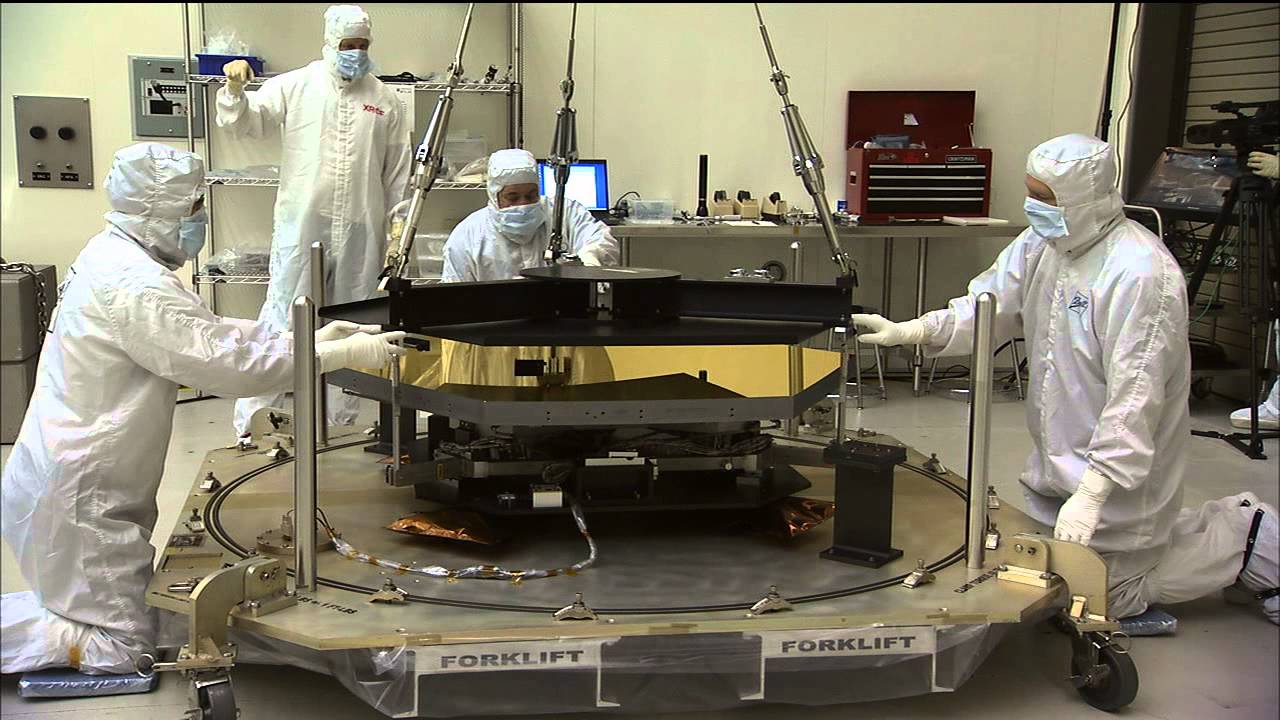 JWST Mirror Installation - YouTube