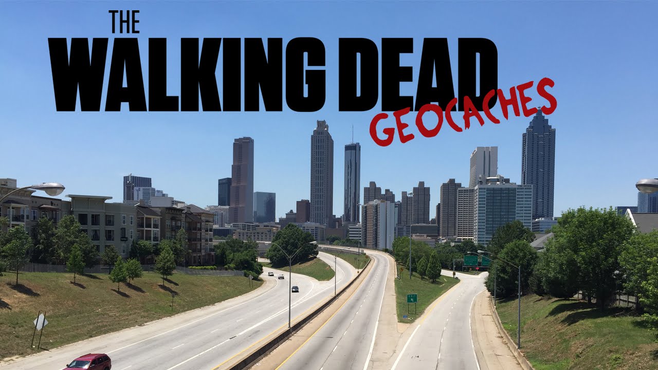 WALKING DEAD GEOCACHING IN ATLANTA - YouTube