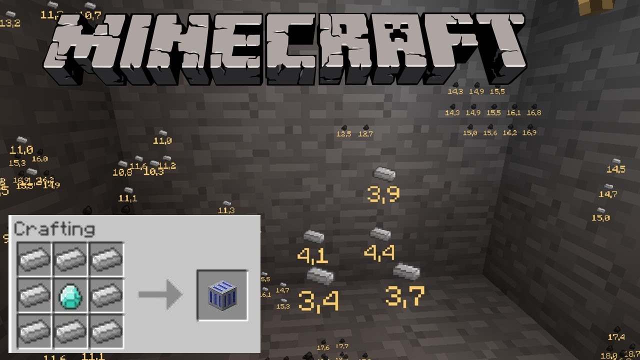 💥MINECRAFT MOD DE DETECTOR DE MINERIOS - YouTube