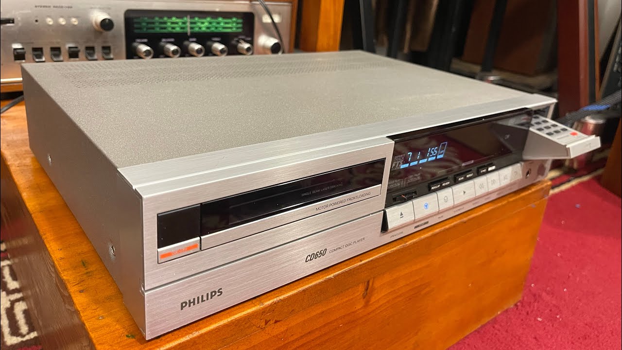 Đầu CD Philips 650-Hàng xách tay-Đẹp nhức nhối-Màu cực hiếm ĐÁ BÁN ...