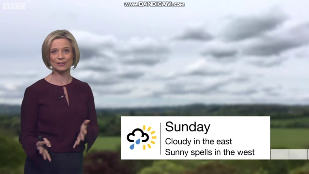 Sarah Keith-Lucas - BBC Weather - (12/05/2018) - HD - YouTube