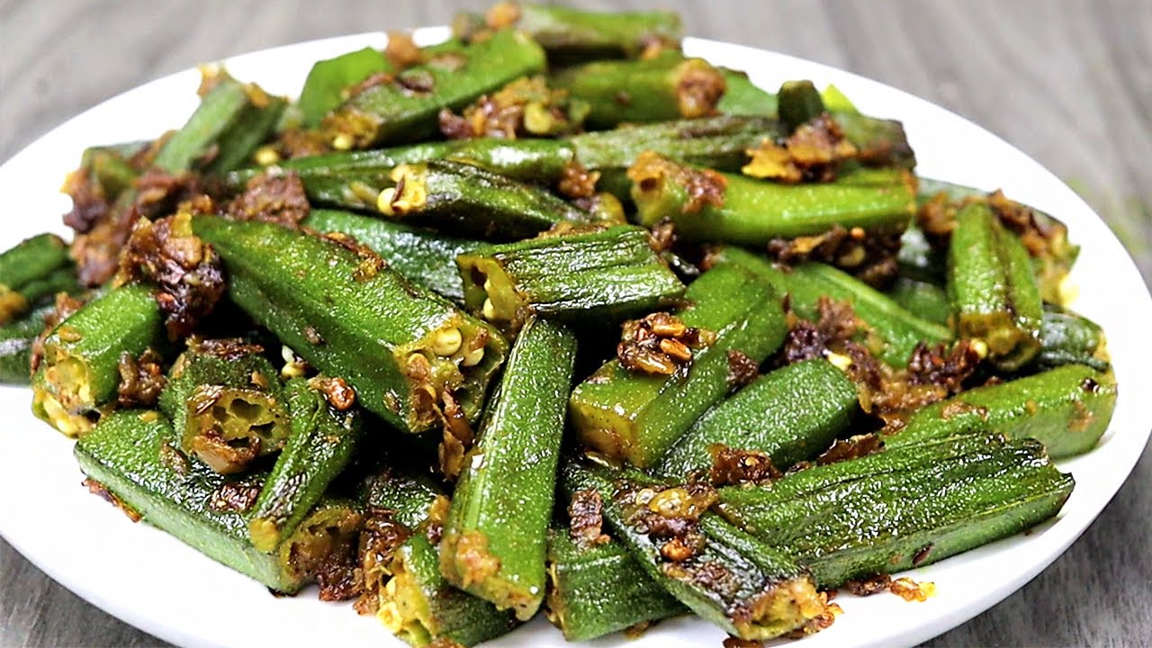 খুবই সহজে মাখা মশলায় ঝটপট রান্না দারুন মজার ভেণ্ডি বা ঢেঁড়স ভাজি ...