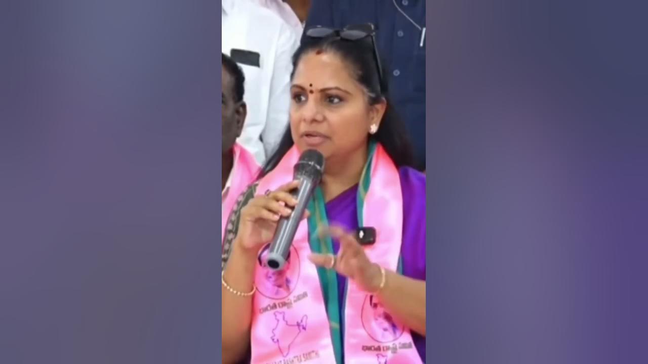 MLC Kavitha Sensational Comments On MP Dharmapuri Aravind #mlckavitha #kalvakuntlakavitha # ...