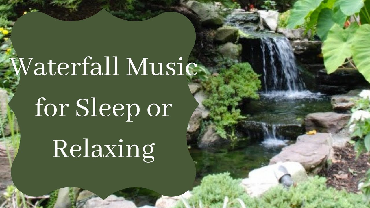 Waterfall Music for Sleep or Relaxing - YouTube