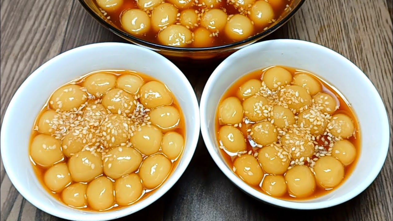 CHÈ Ỷ ĐƯỜNG THỐT NỐT cách làm chè ỷ lá dứa đường thốt nốt mềm dẻo để ...