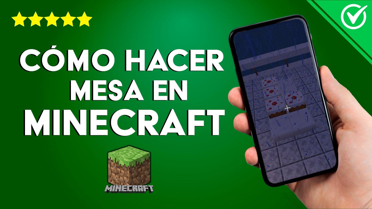 Cómo CREAR una MESA en MINECRAFT | Guía Completa de Crafteo para Crear ...