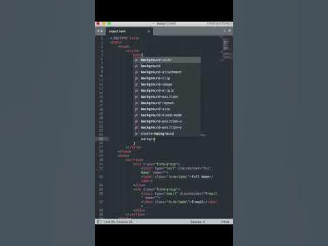 Input Focus || HTML CSS ||(Source Code link in first comment) || #webdesign #coding_vines - YouTube