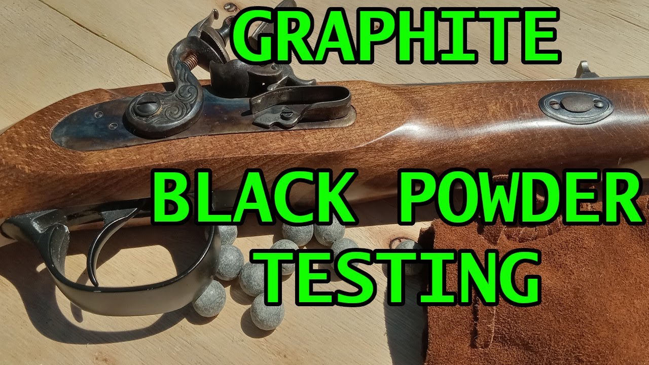 Black Powder Made out of Graphite - YouTube