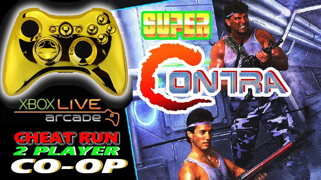 Super Contra Arcade 2 player Co-op Xbox Live Xbox 360 Cheatrun [005 ...