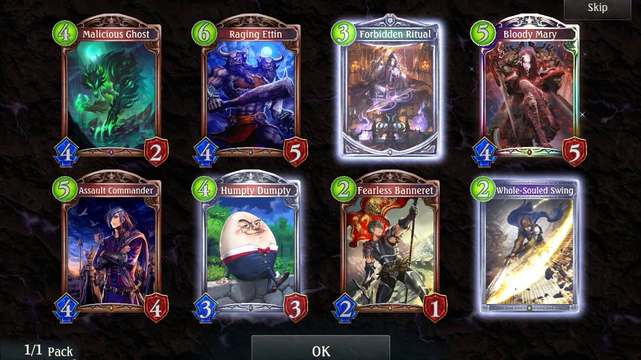 Get LEGENDARY CARD Shadowverse draw - YouTube