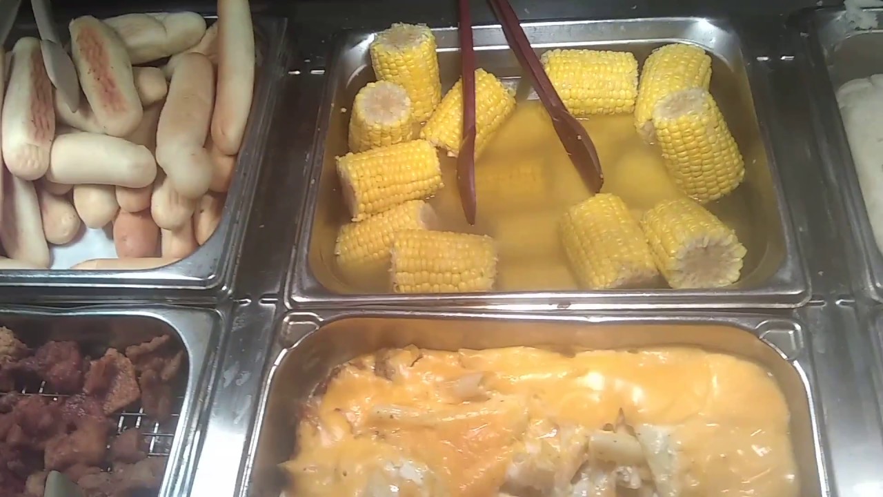 EATING SEAFOOD BUFFET at Bennett's Calabash in N Myrtle Beach! TOUR OF ...