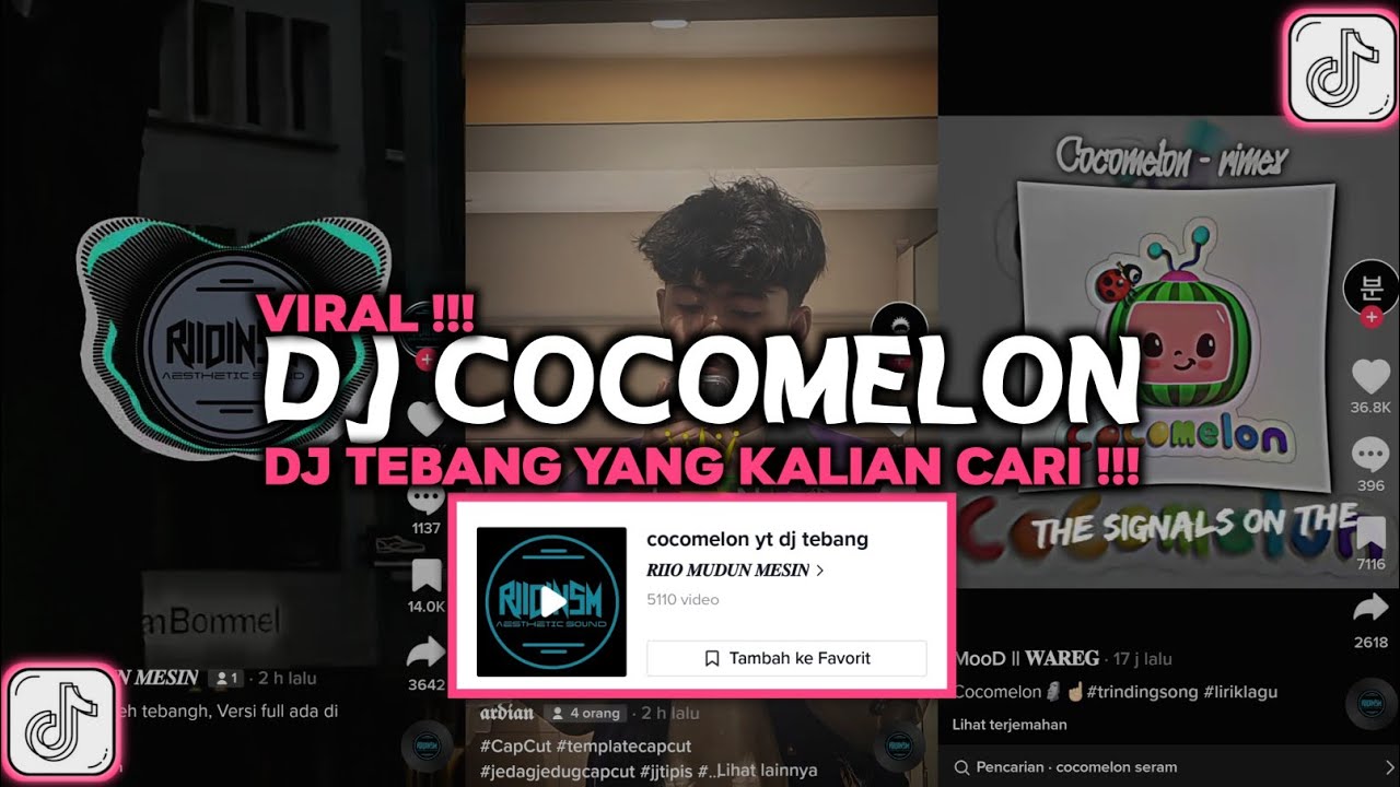 DJ COCOMELON REMIX DJ TEBANG VIRAL TIKTOK 2023 JJ COCOMELON REMIX - YouTube
