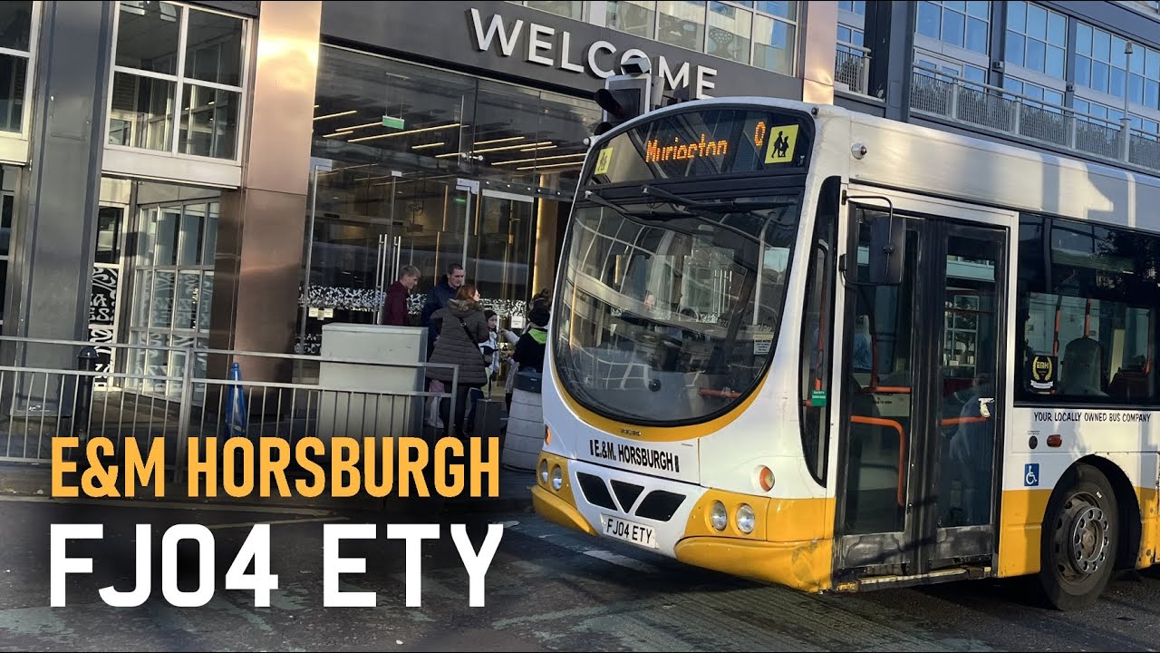 E&M Horsburgh Eclipse Urban B7RLE FJ04 ETY - Service 9 - YouTube