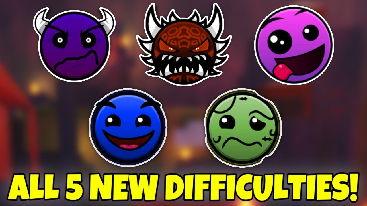 How to get ALL 5 NEW DIFFICULTIES in ZONE 2 in Find the Geometry Dash ...