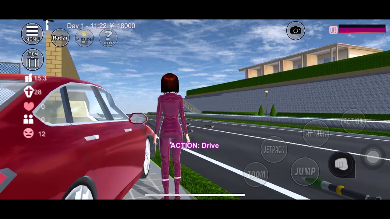 Sakura School Simulator Game Play - YouTube