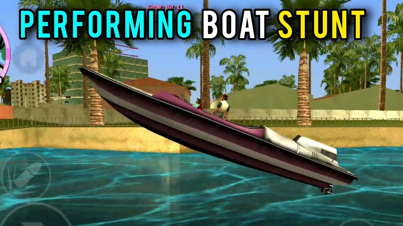 performing boat stunt ||#gtavc #gameplay 27 #piyushphutela - YouTube