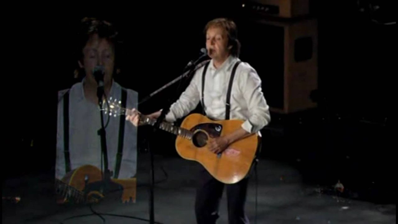 Paul McCartney Yesterday [hd 1080p] (Good Evening New York City ) - YouTube