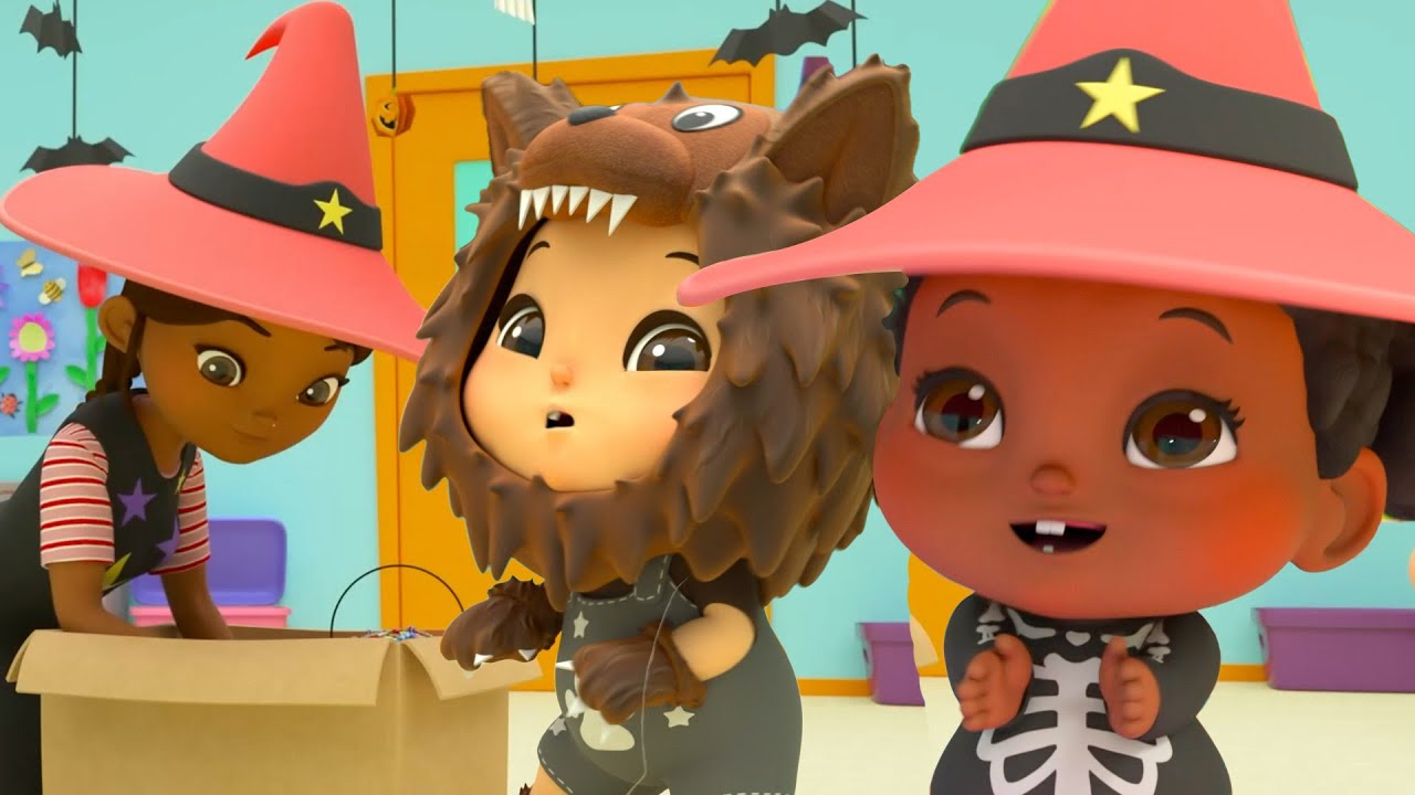 🎃🍭Halloween Dress Up Song - Time for Trick or Treat! | Nursery Rhymes ...