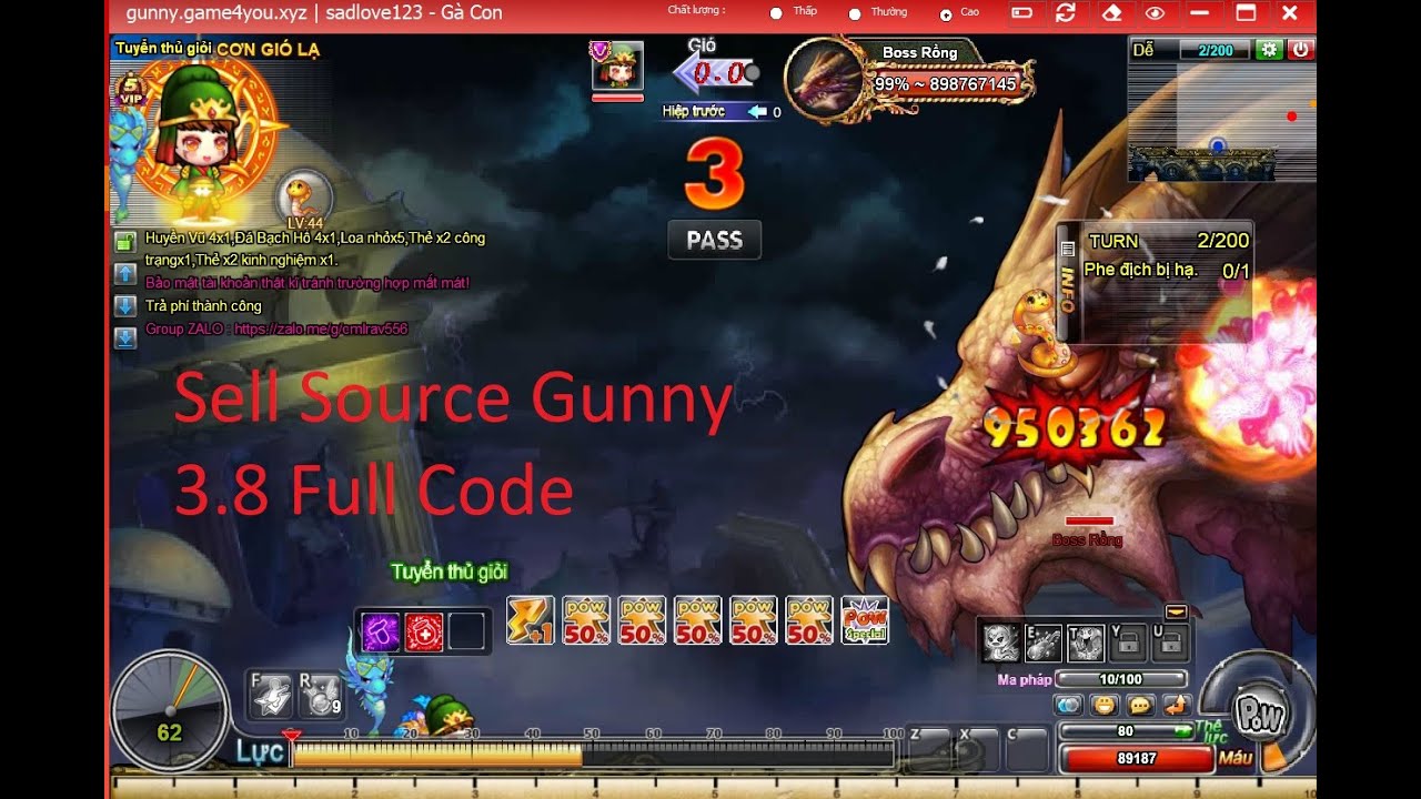 Sell Source Gunny 3.8 Full Source Code - YouTube