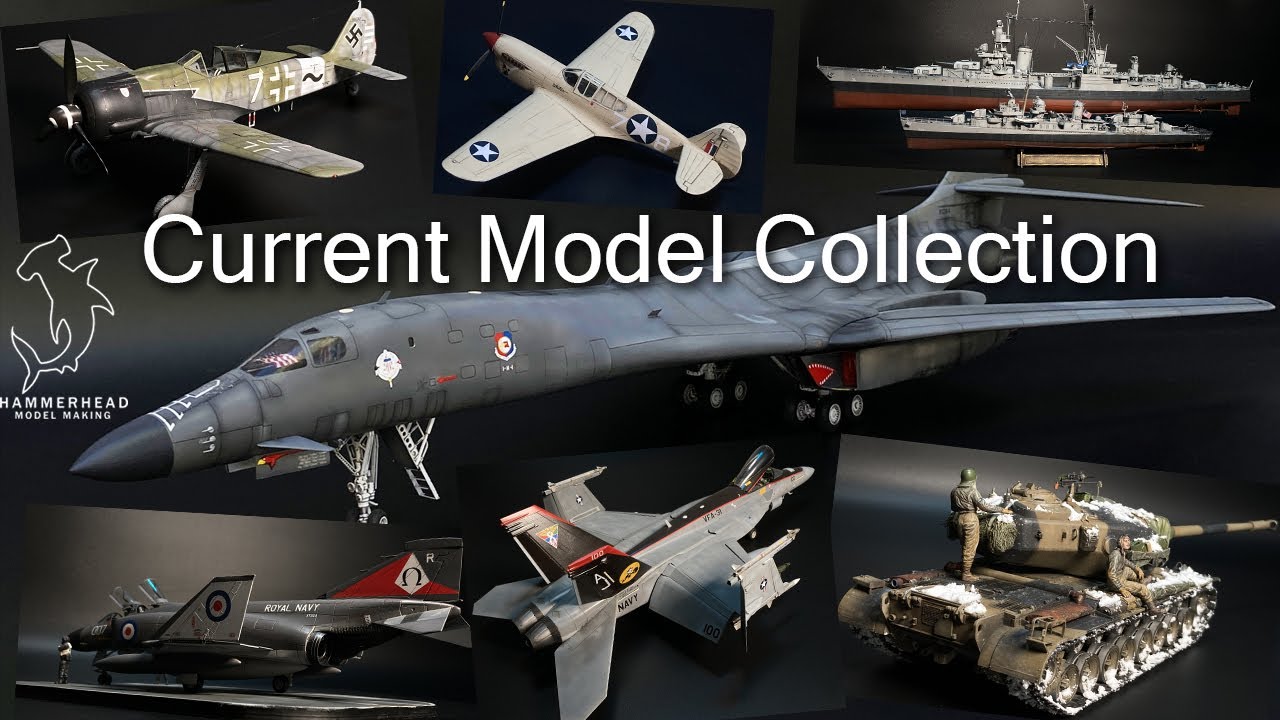 Hammerhead Model Making Model Collection May 2024 - YouTube