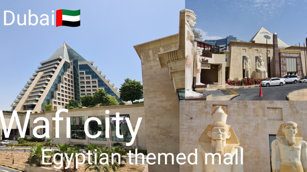 Wafi City/Egyption themed mall in dubai/ walking tour #malayalam # ...