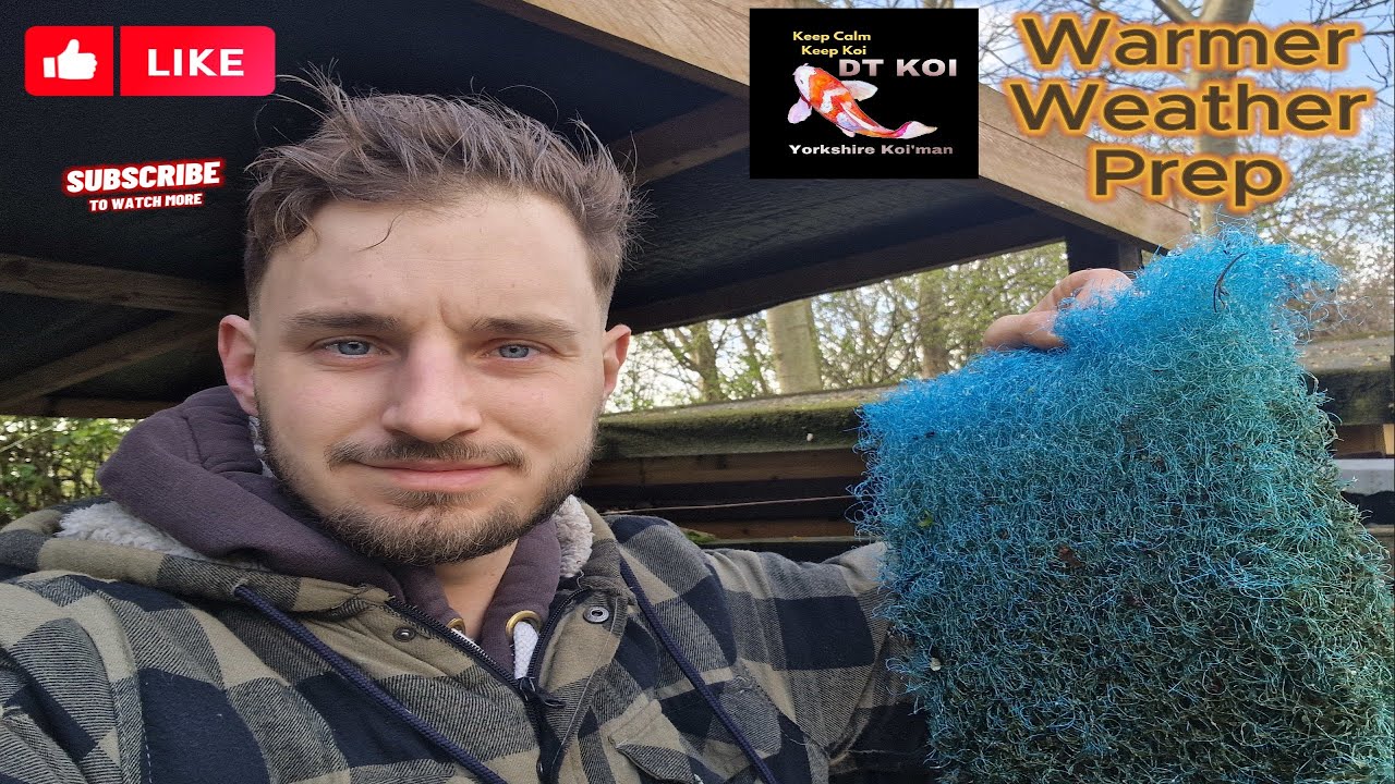 Spring Prep: Pond & Filter for Weather Upgrade - YouTube