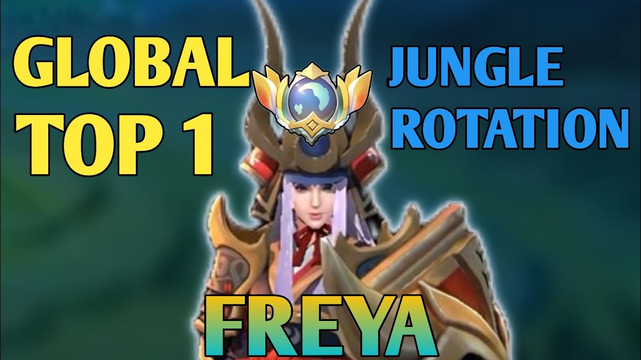 JUNGLE FREYA? NO PROBLEM! WATCH THE TOP 1 GLOBAL FREYA GAMEPLAY By JaLay_P MLBB 2025 - YouTube