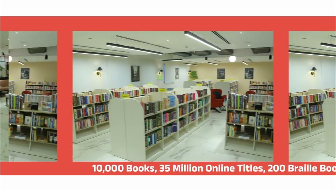 Glimpses of Coforge Public Library at Noida - YouTube